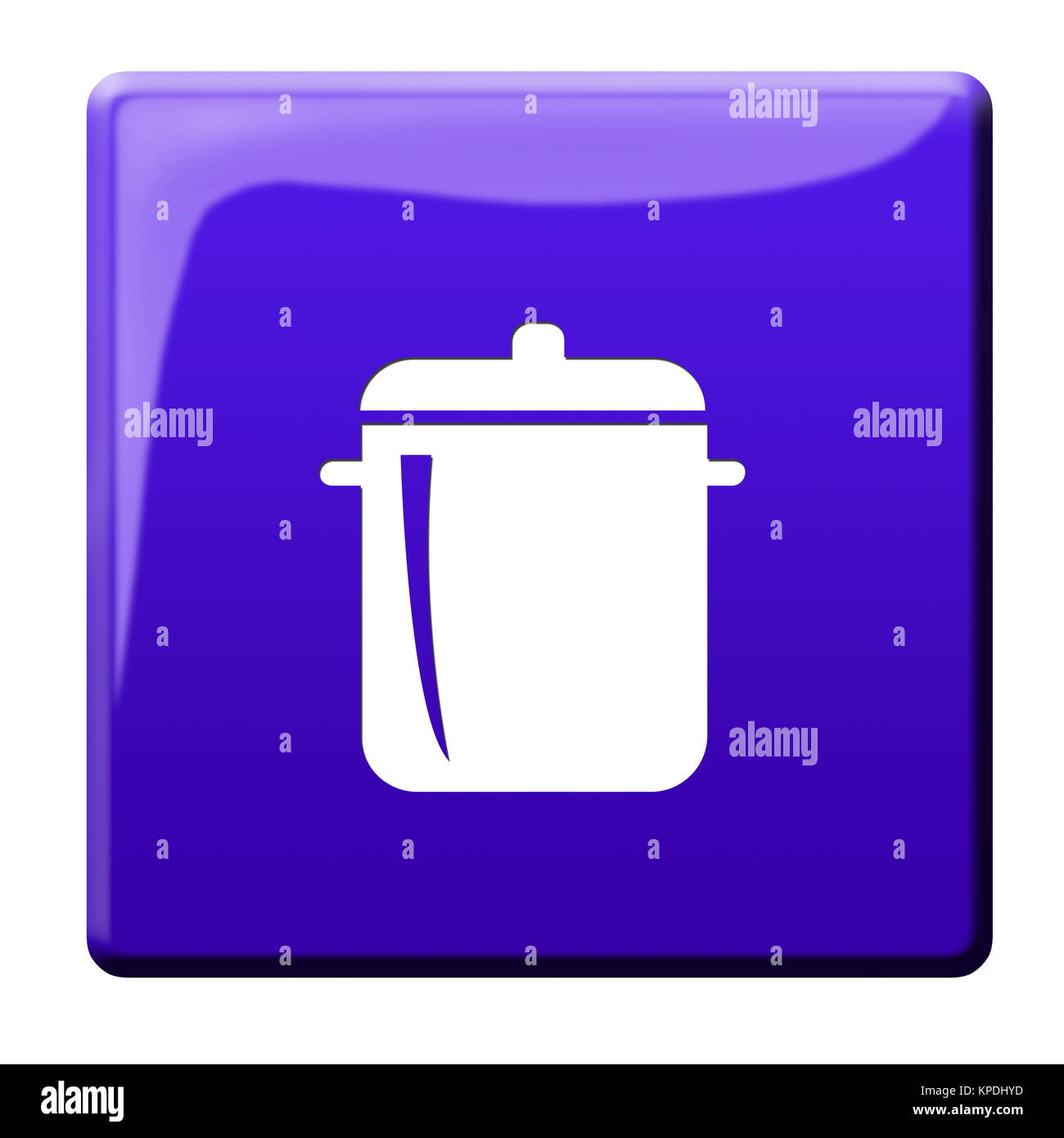 Food button icon Cut Out Stock Images & Pictures - Alamy