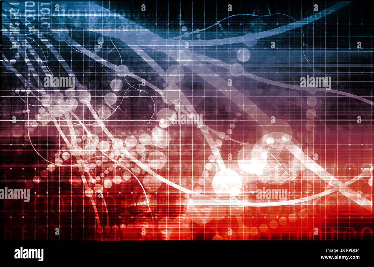 Virtual Technology Background Stock Photo - Alamy