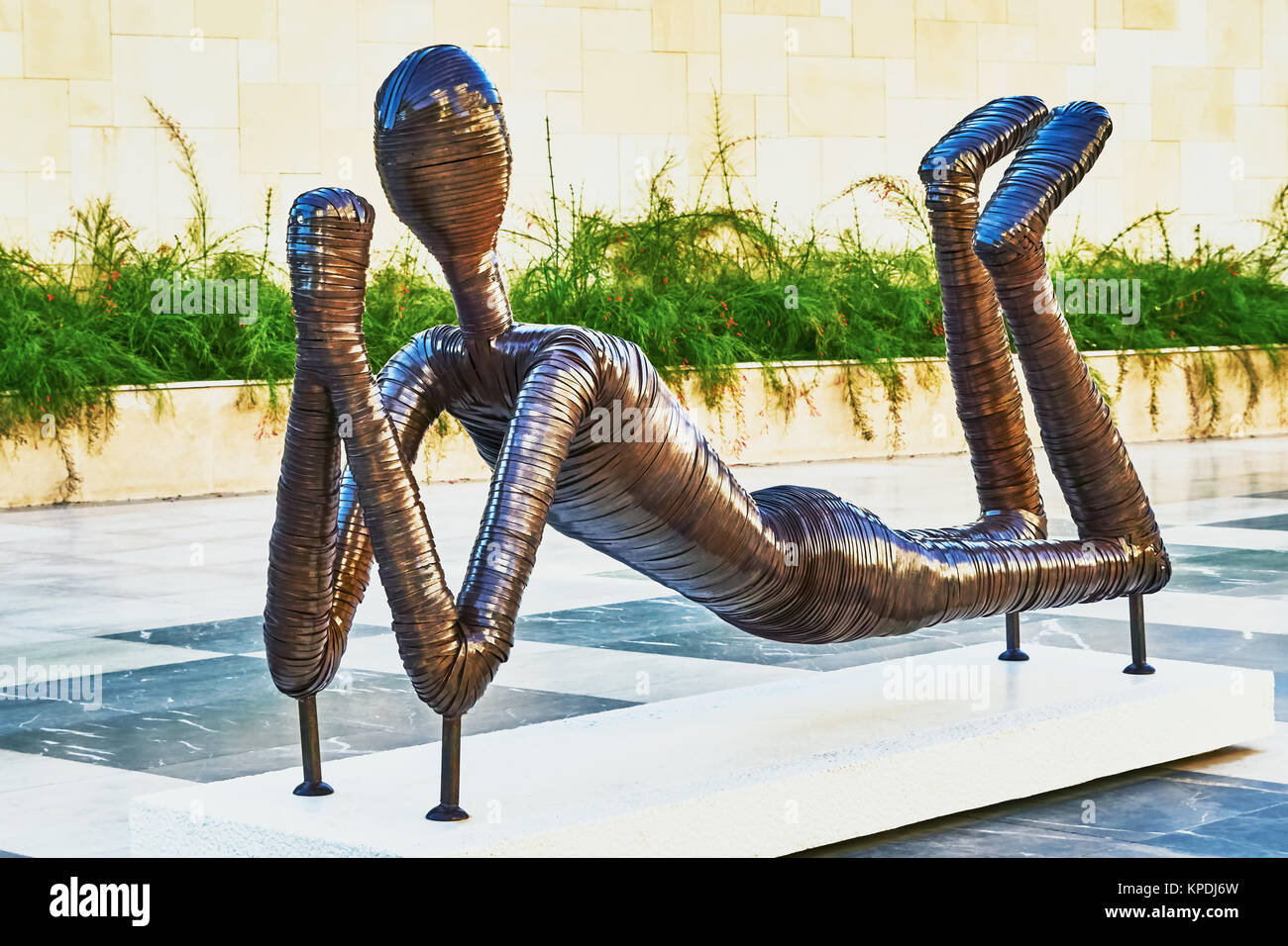 The figure lying man Stock Photo - Alamy
