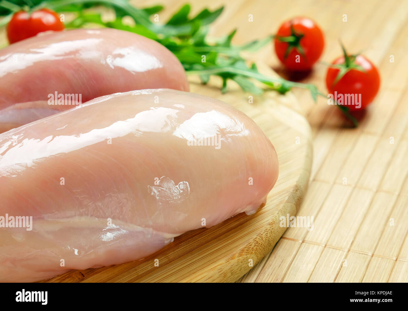 Boneless chicken fillet hi-res stock photography and images - Alamy