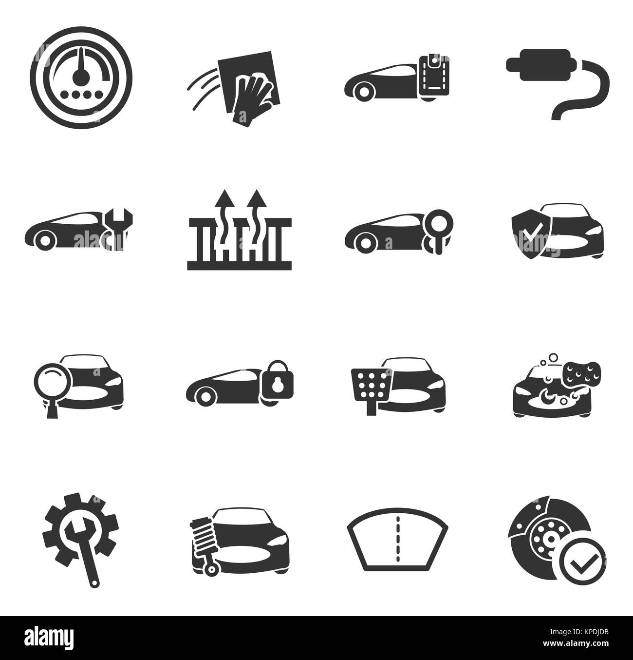 Pressure wash car wheel Black and White Stock Photos & Images - Alamy