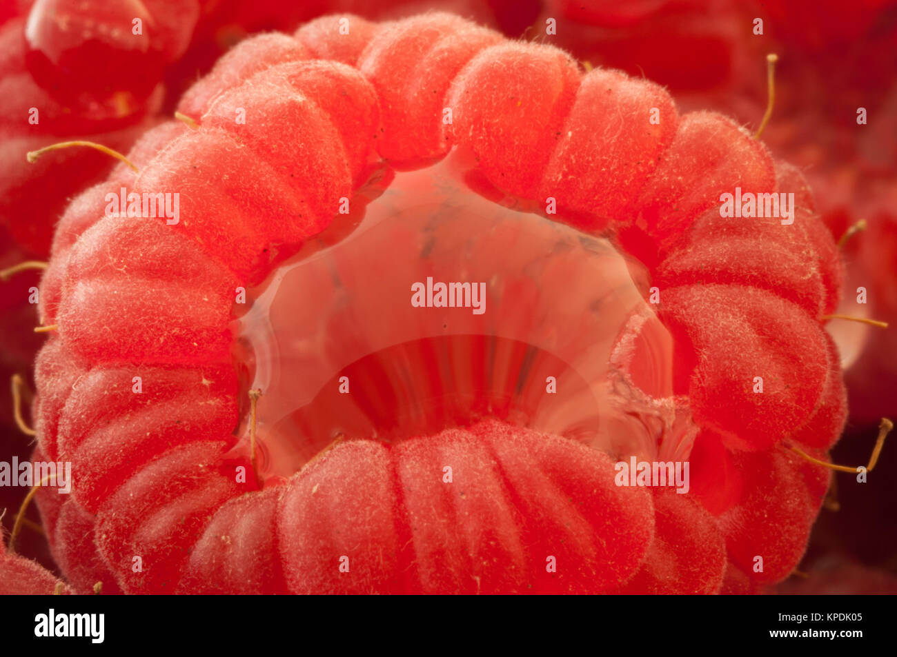 details of raspberry Stock Photo - Alamy