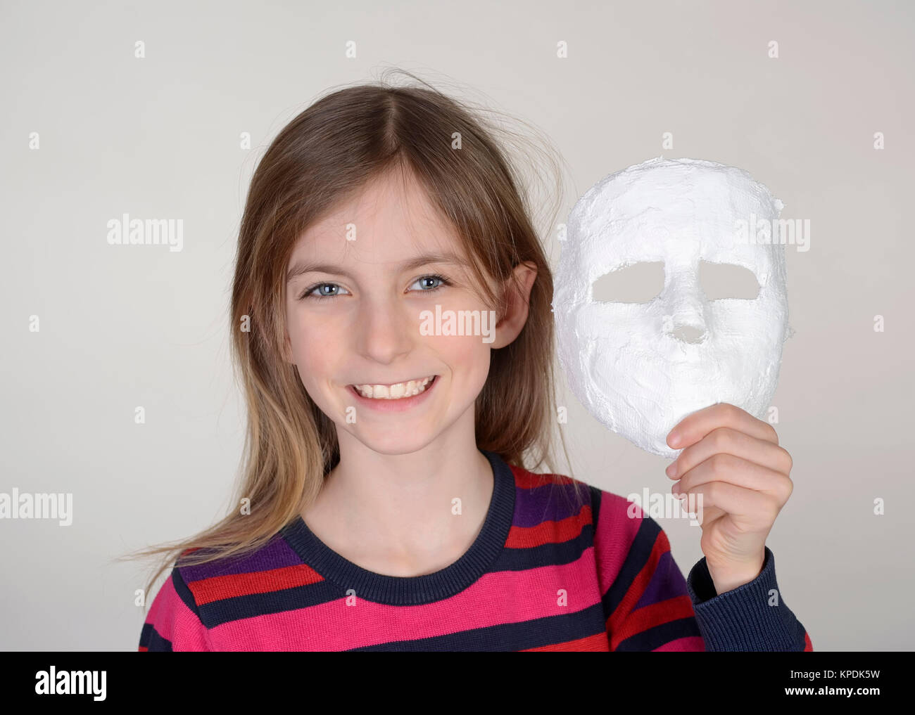 Â little girl with mask Stock Photo - Alamy