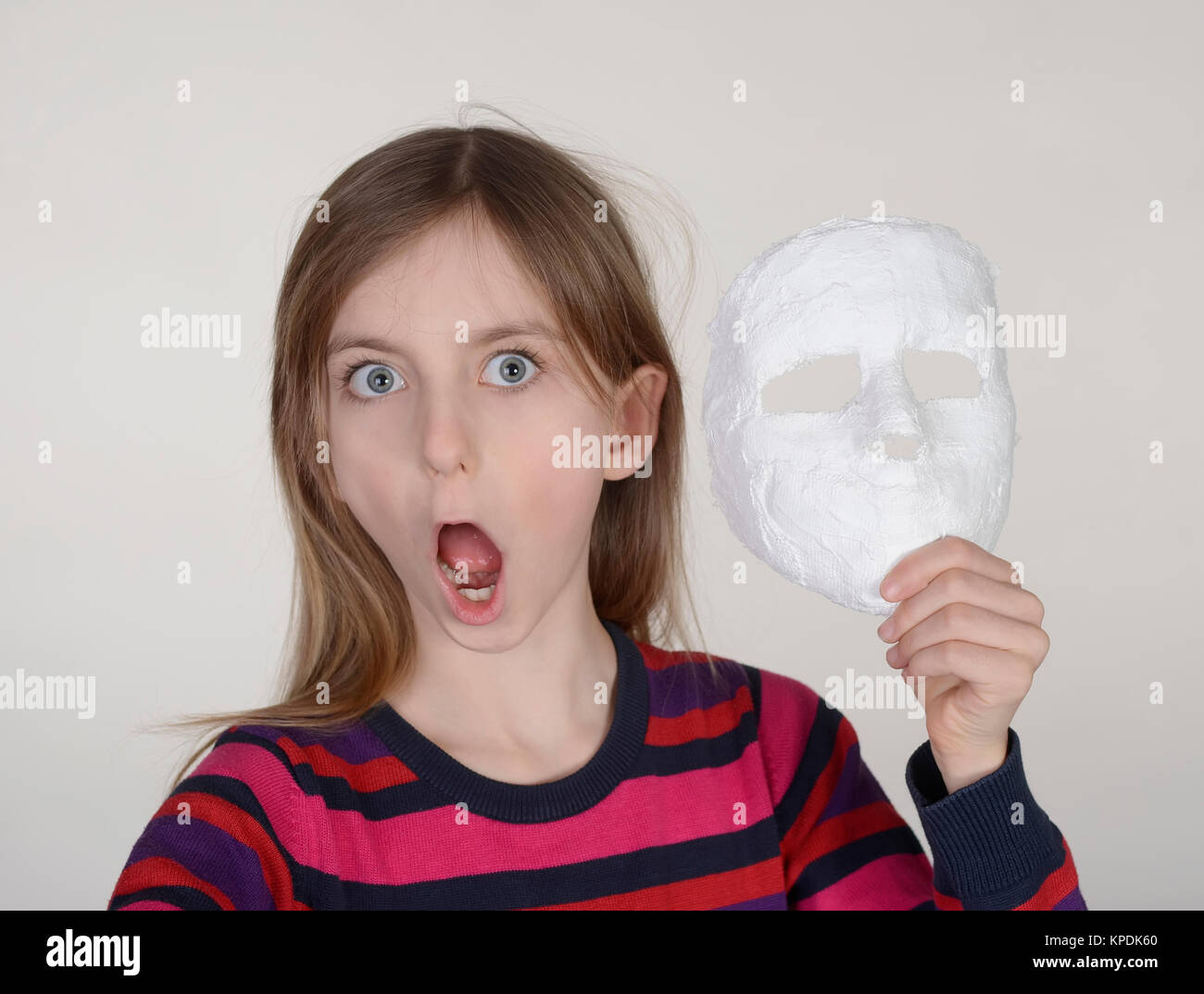 Â little girl with mask Stock Photo - Alamy