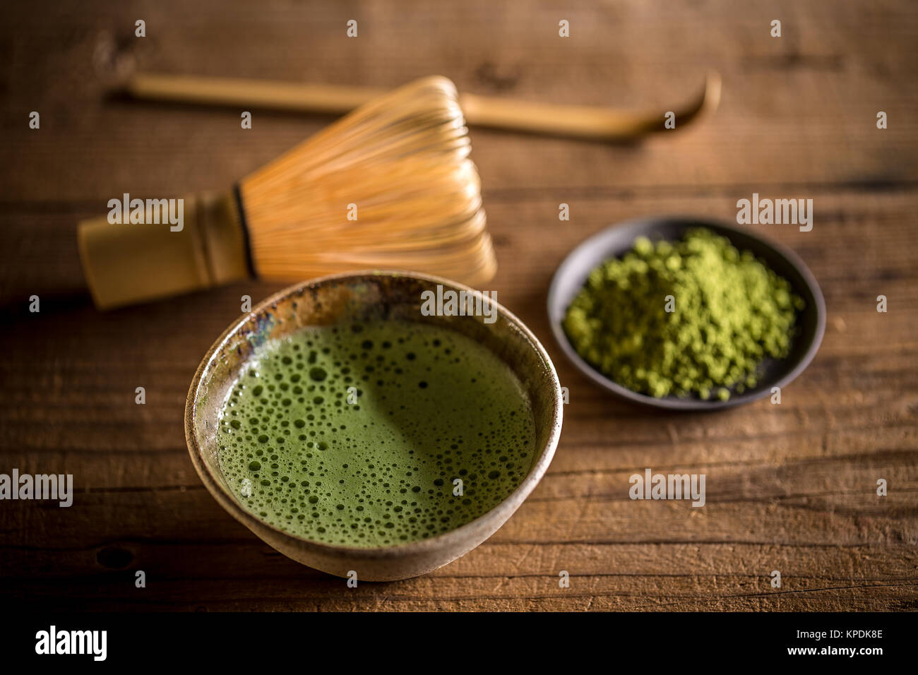 Green tea matcha Stock Photo - Alamy