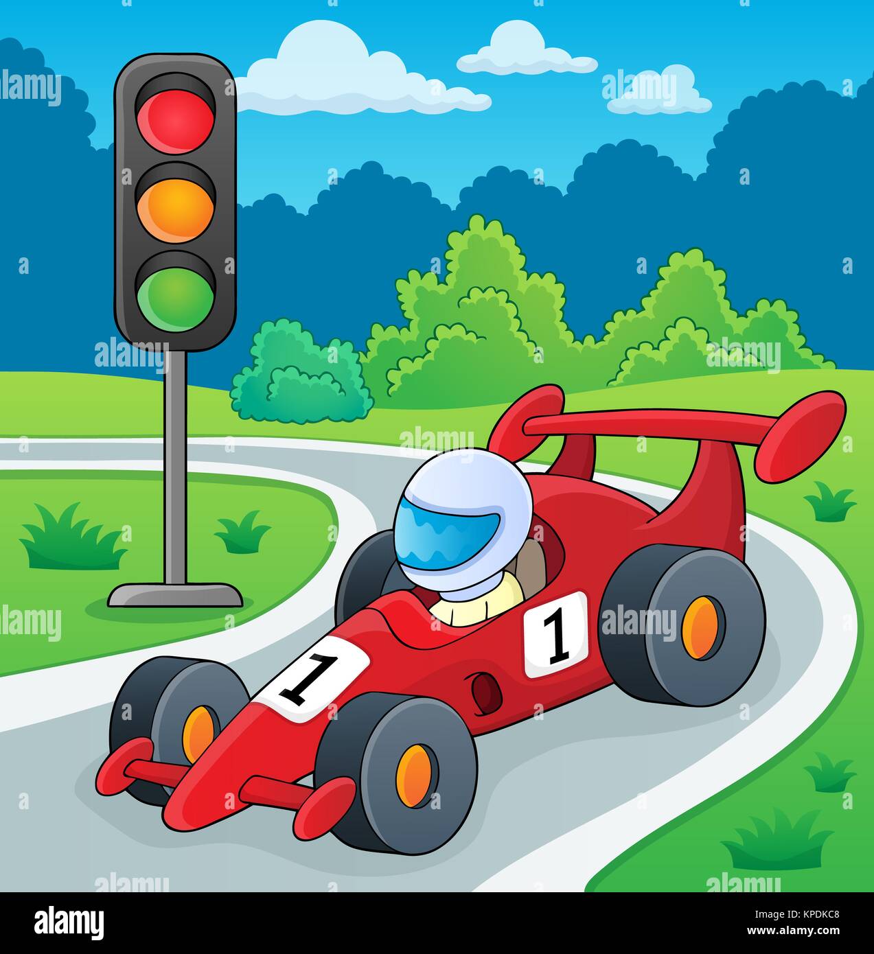 Car racing art hi-res stock photography and images - Alamy