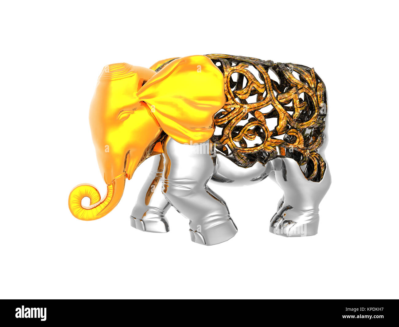 exempted sculpture animal representation Stock Photo - Alamy
