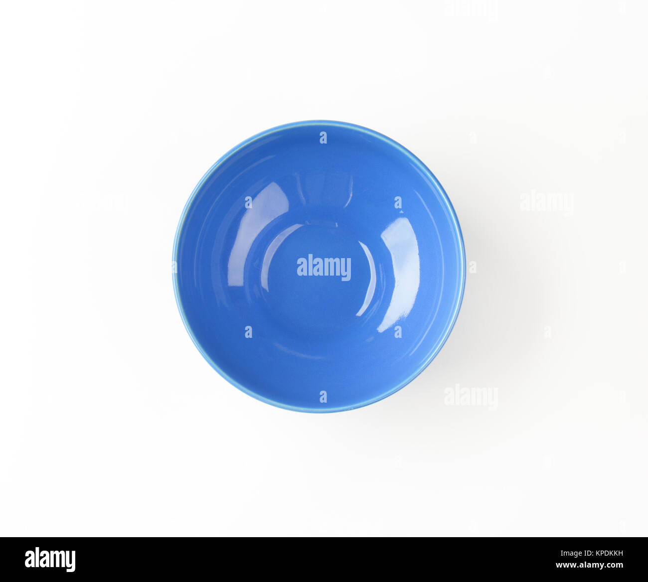 Overhead view rice bowl Cut Out Stock Images & Pictures - Alamy