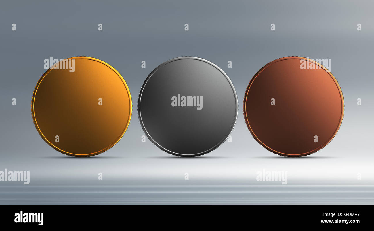Bronze silver gold platinum hi-res stock photography and images - Alamy