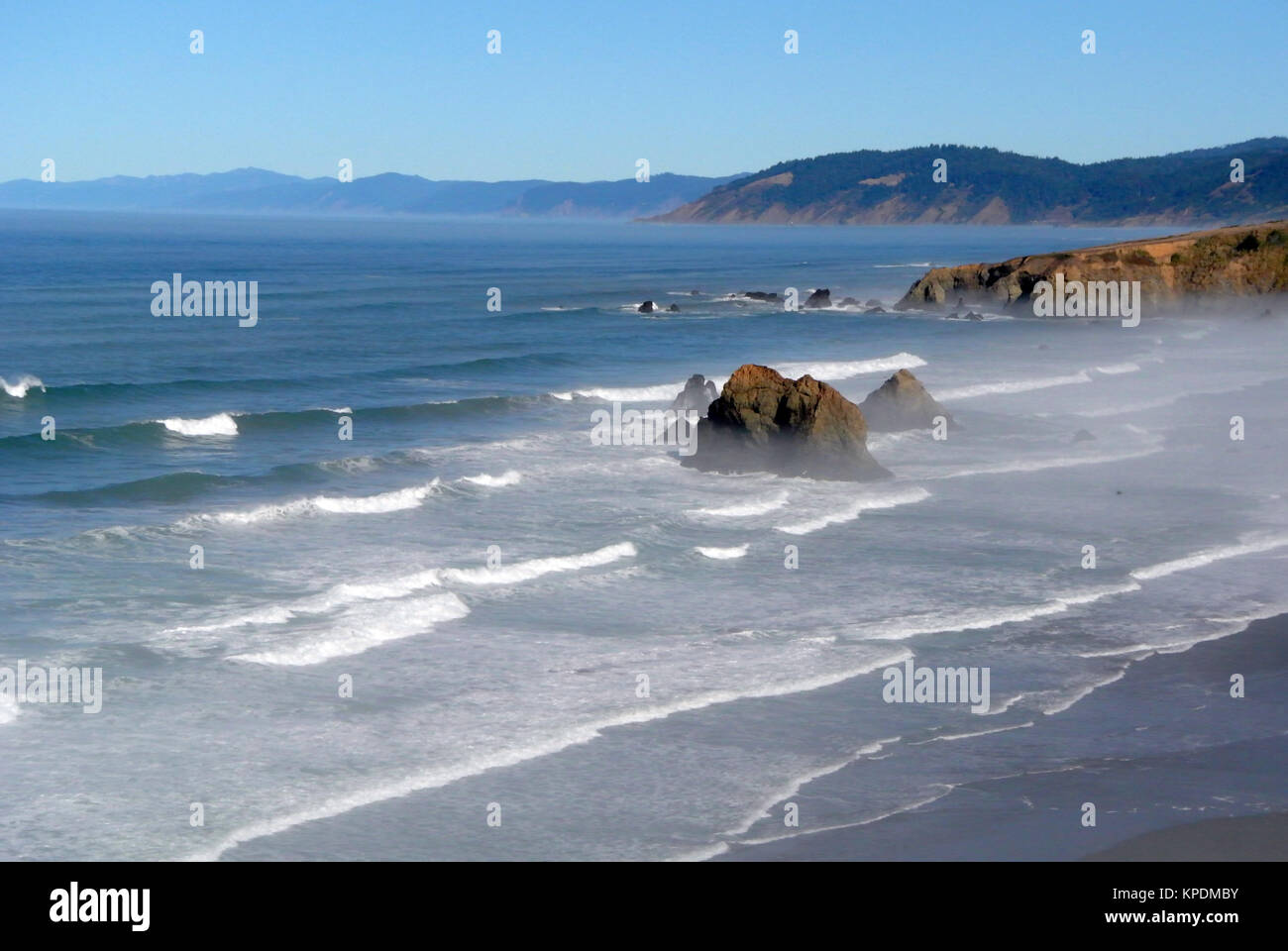 oregon coast pacific ocean Stock Photo - Alamy