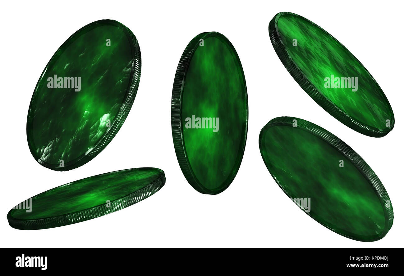 Oval coin Cut Out Stock Images & Pictures - Alamy