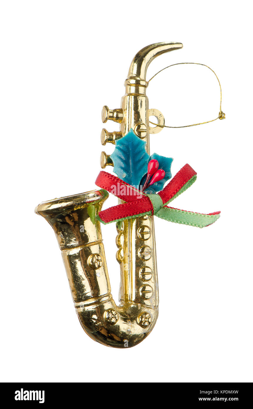 Musical instruments as christmas gift hi-res stock photography and ...