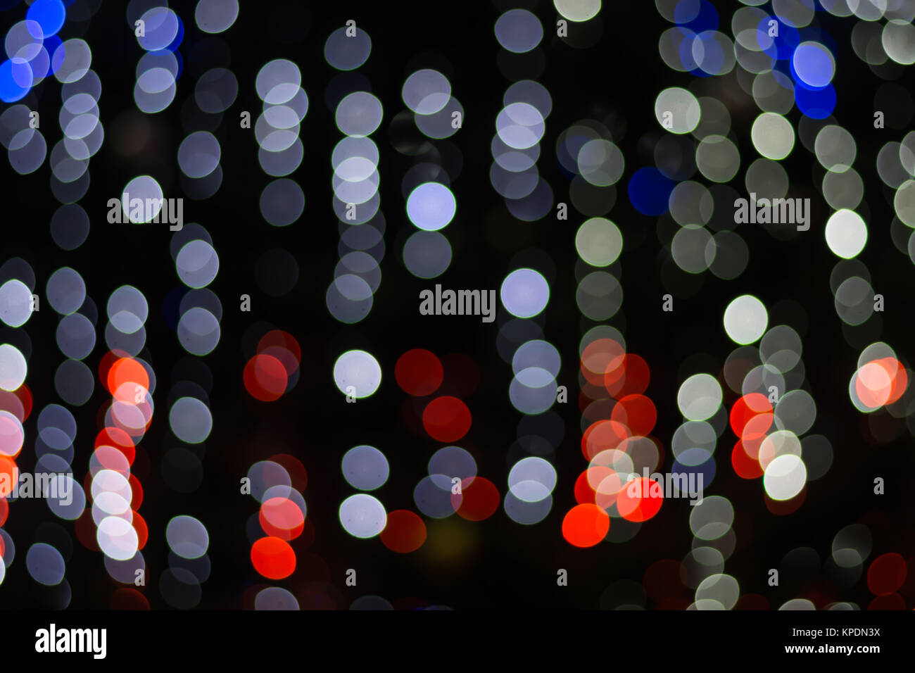Defocused Christmas lights. Bokeh photography can be used as a ...