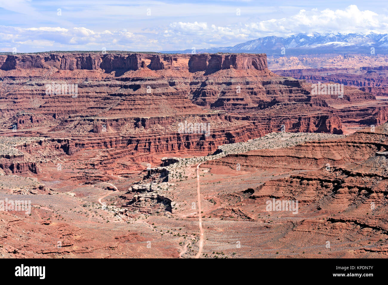 Rural Road into Red Rocks Country Stock Photo - Alamy