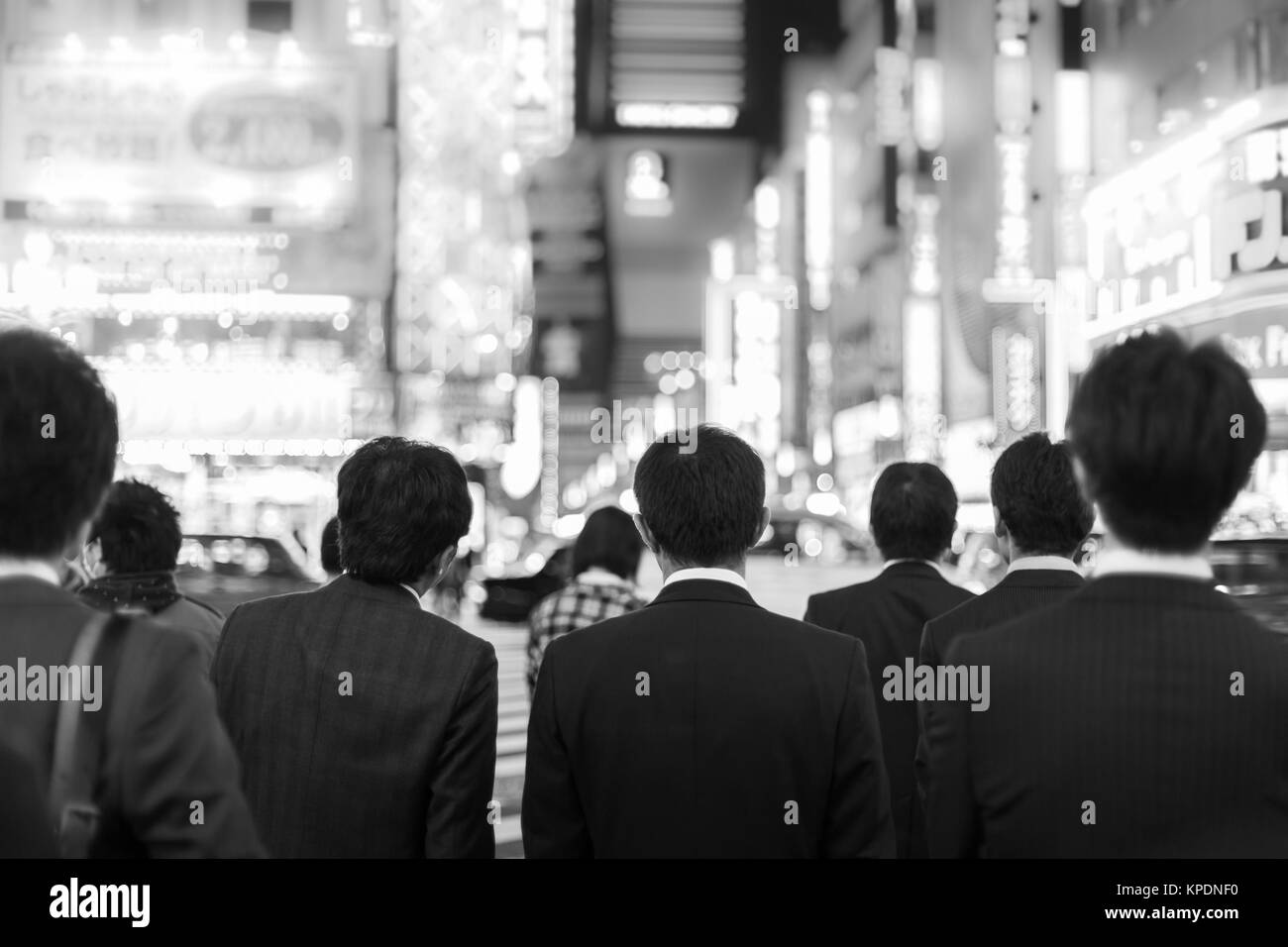 Businessmen in Shinjuku, Tokyo, Japan Stock Photo - Alamy