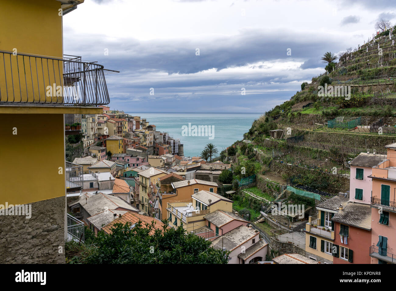View of Manarola Stock Photo - Alamy