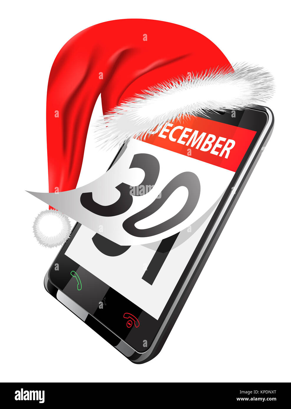 Calendar in smart phone Stock Photo - Alamy