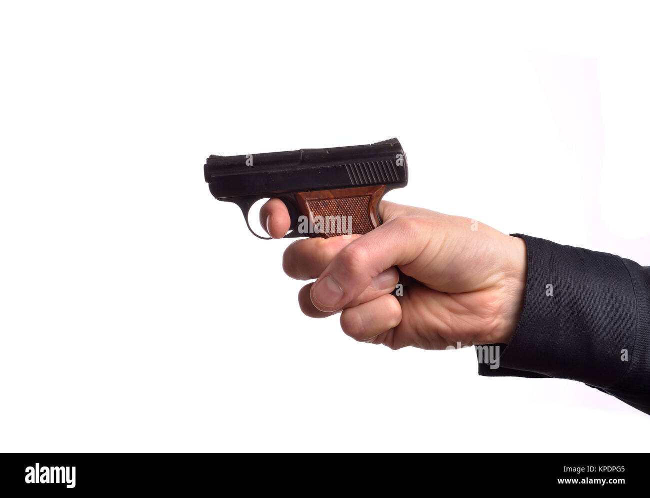 Man loading gun Cut Out Stock Images & Pictures - Alamy