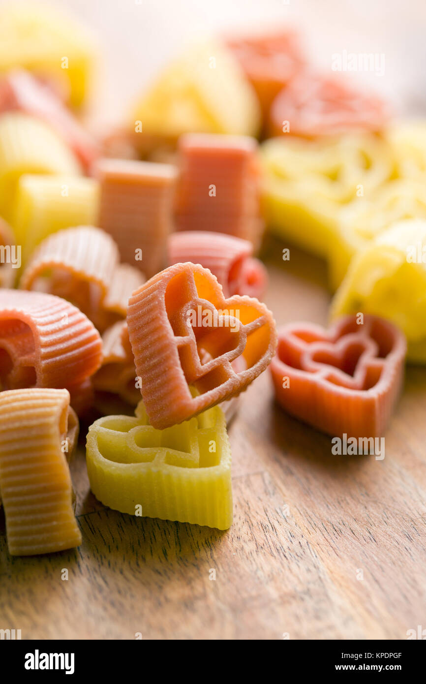 heart shaped pasta Stock Photo - Alamy