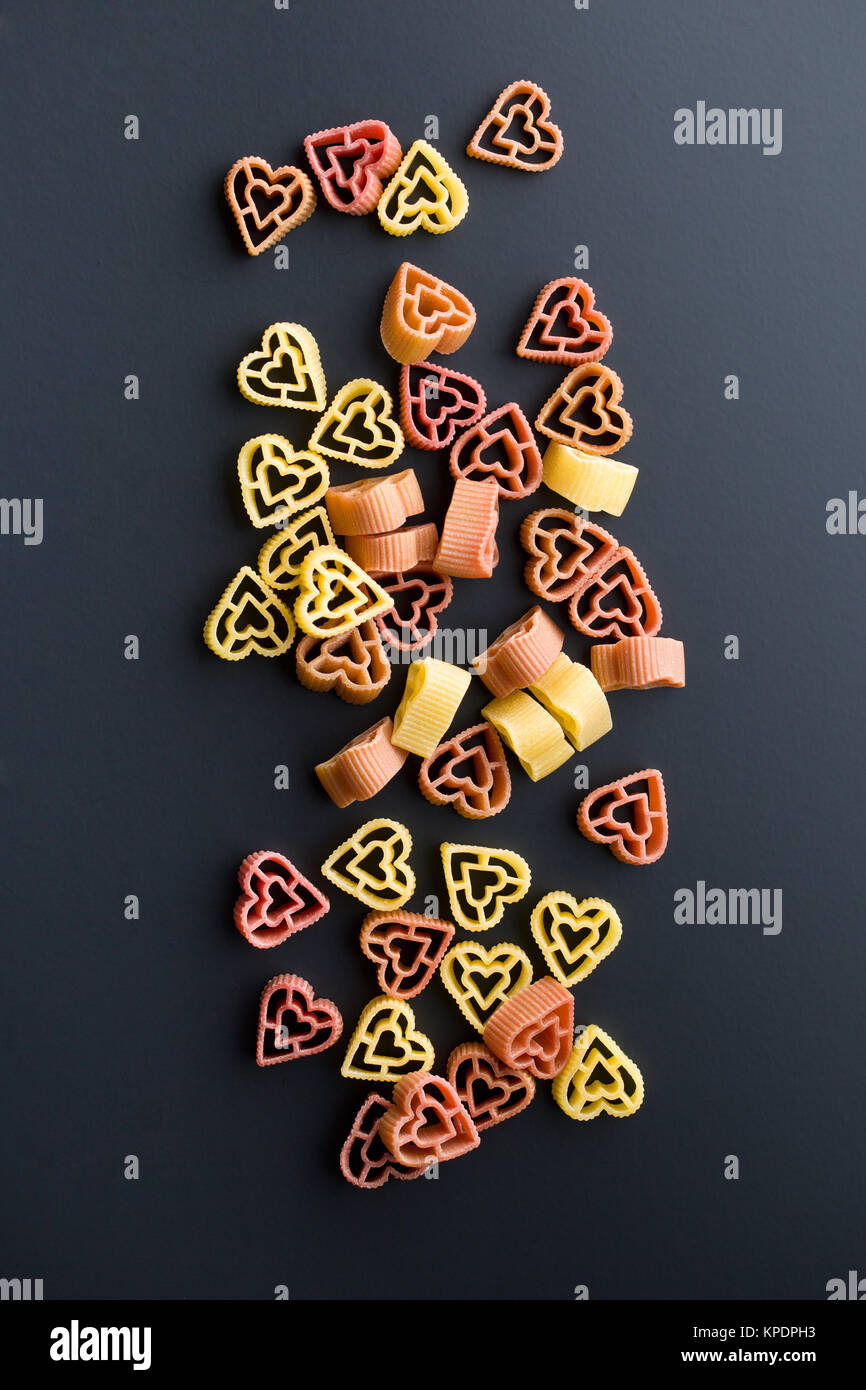 heart shaped pasta Stock Photo - Alamy