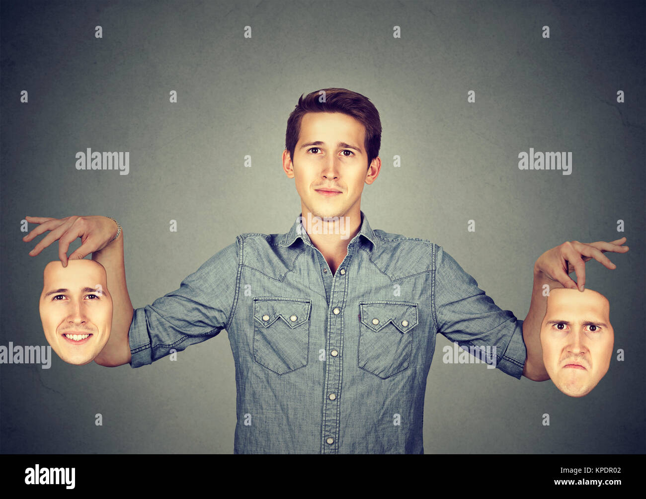 Emotional masks hi-res stock photography and images - Alamy