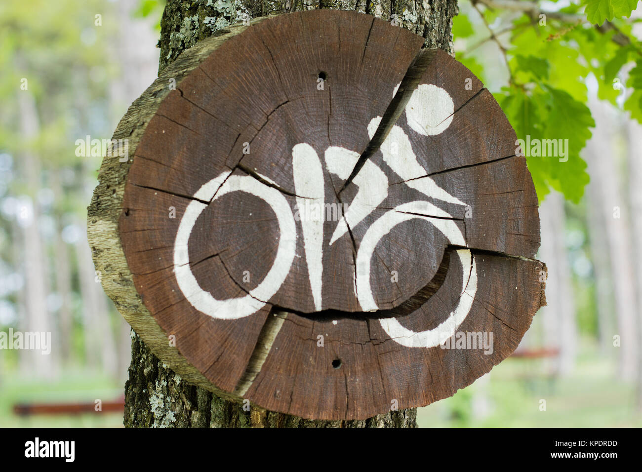 Cycle park sign hi-res stock photography and images - Alamy