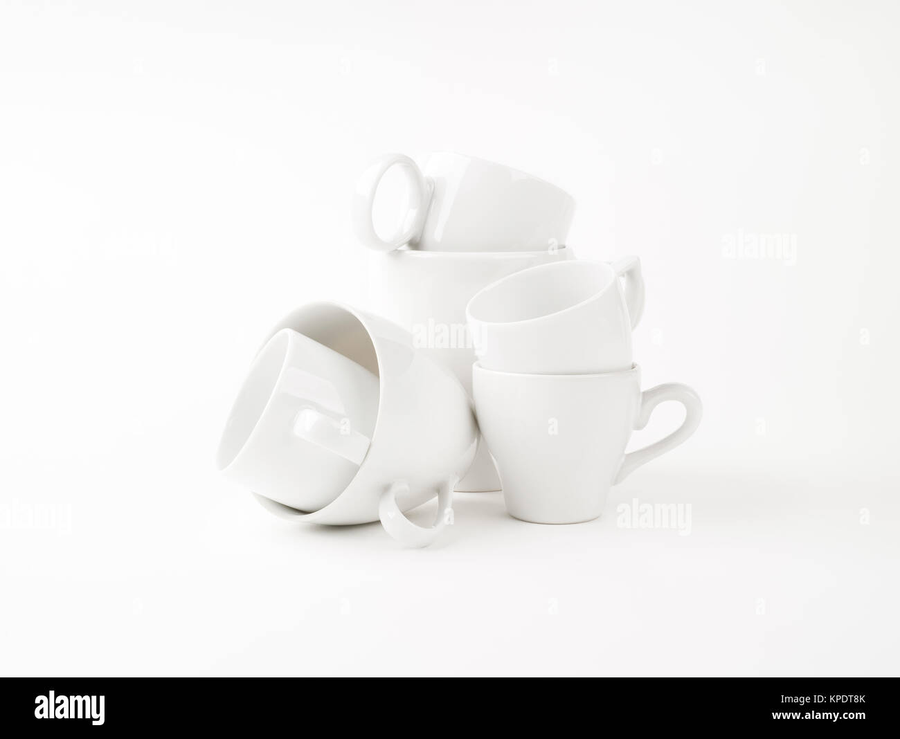 porcelain coffee cups Stock Photo - Alamy