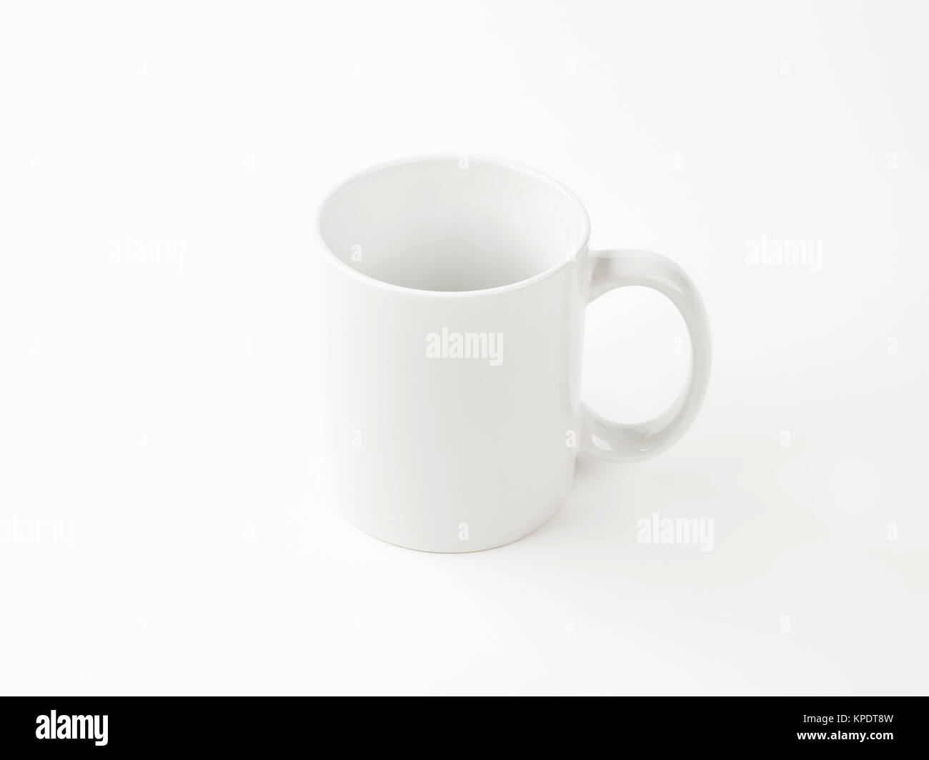 empty white mug Stock Photo - Alamy
