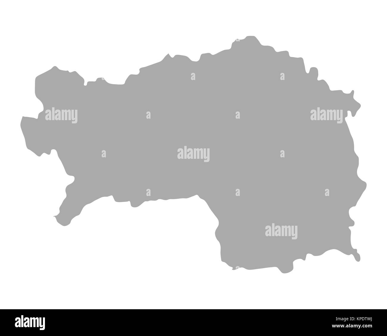 Styria state map hi-res stock photography and images - Alamy