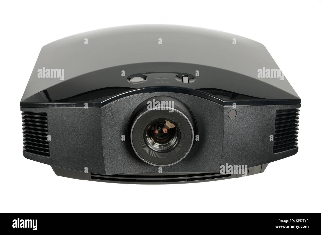 Digital movie projector Cut Out Stock Images & Pictures - Alamy