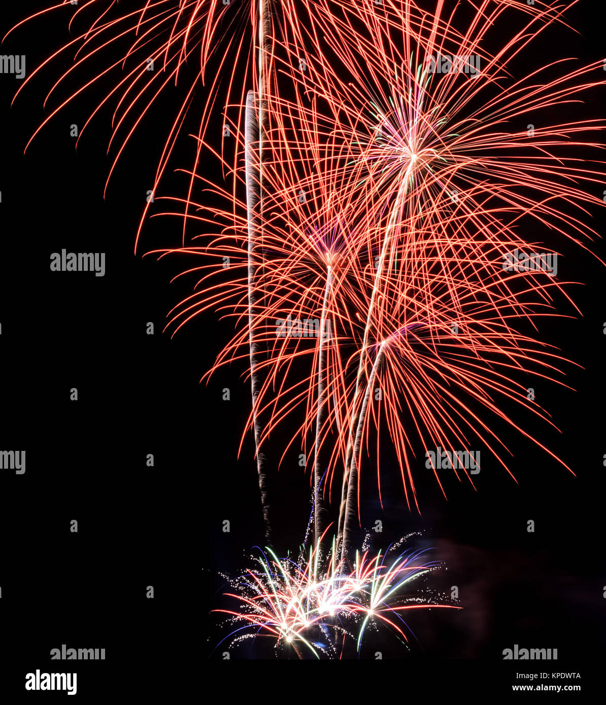 Night sky colorful hi-res stock photography and images - Alamy