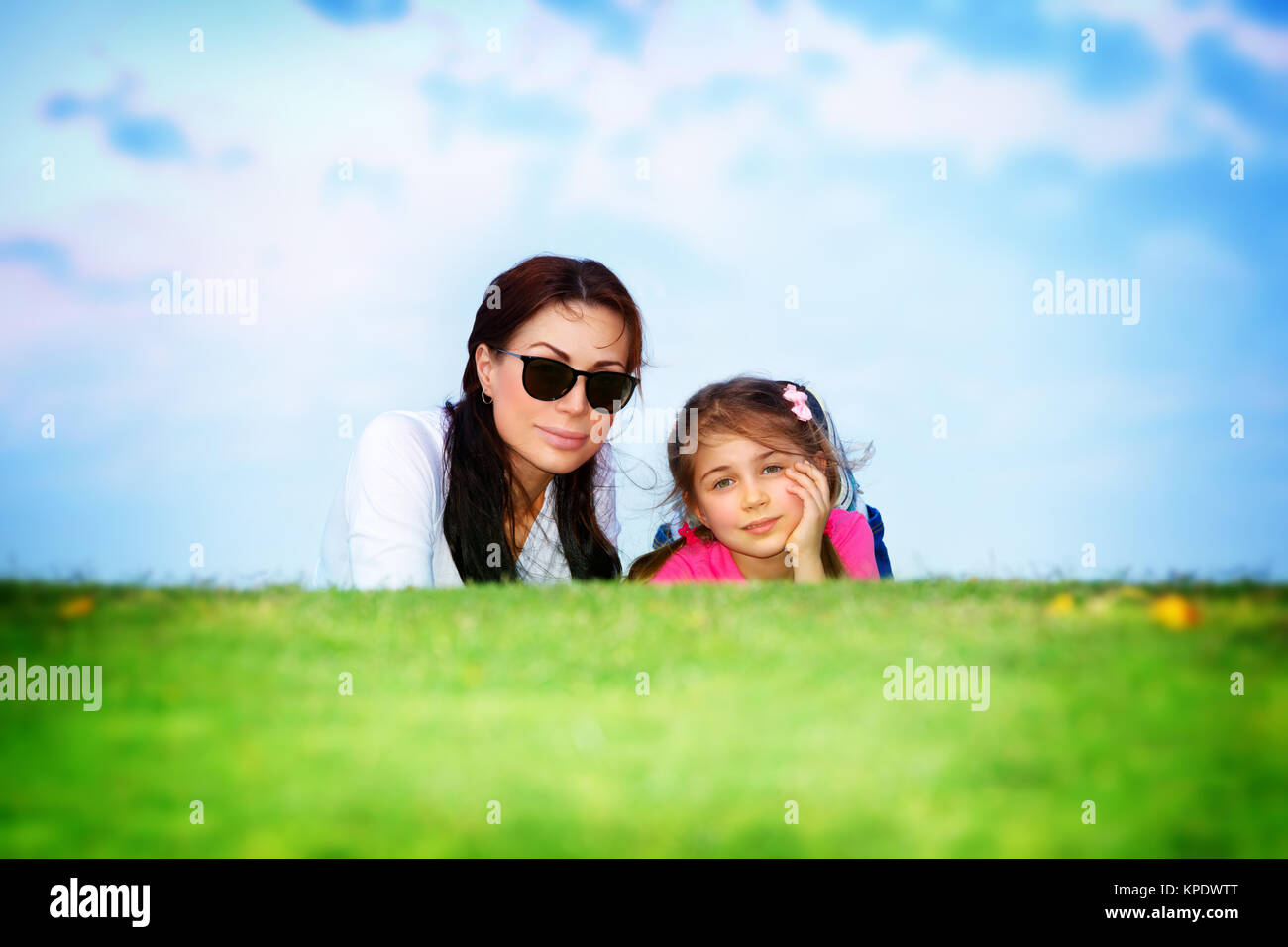 Happy family together Stock Photo - Alamy