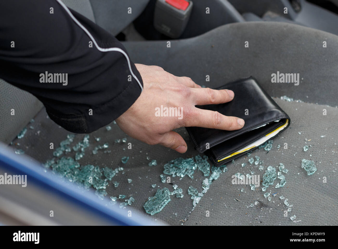 Auto theft wallet hi-res stock photography and images - Alamy
