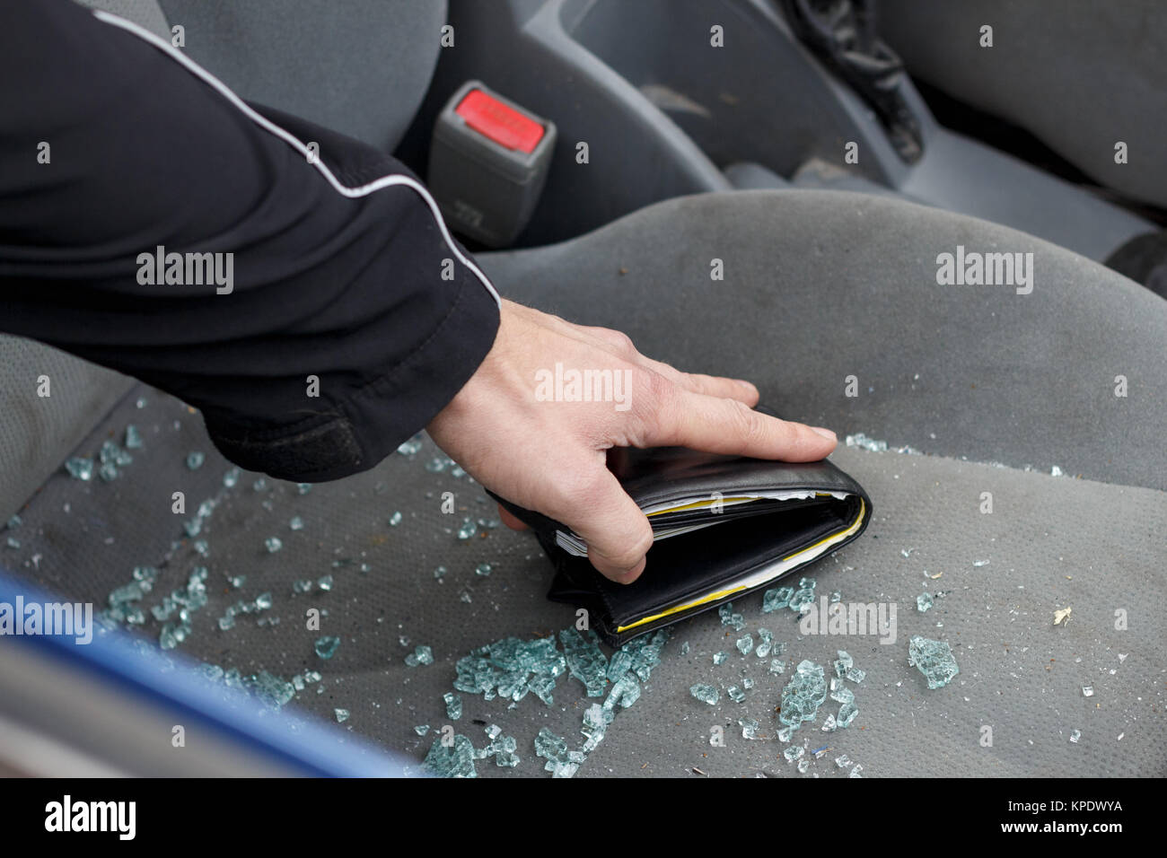 Auto theft wallet hi-res stock photography and images - Alamy