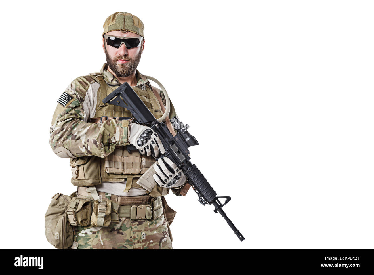 US Army Green Beret Stock Photo - Alamy