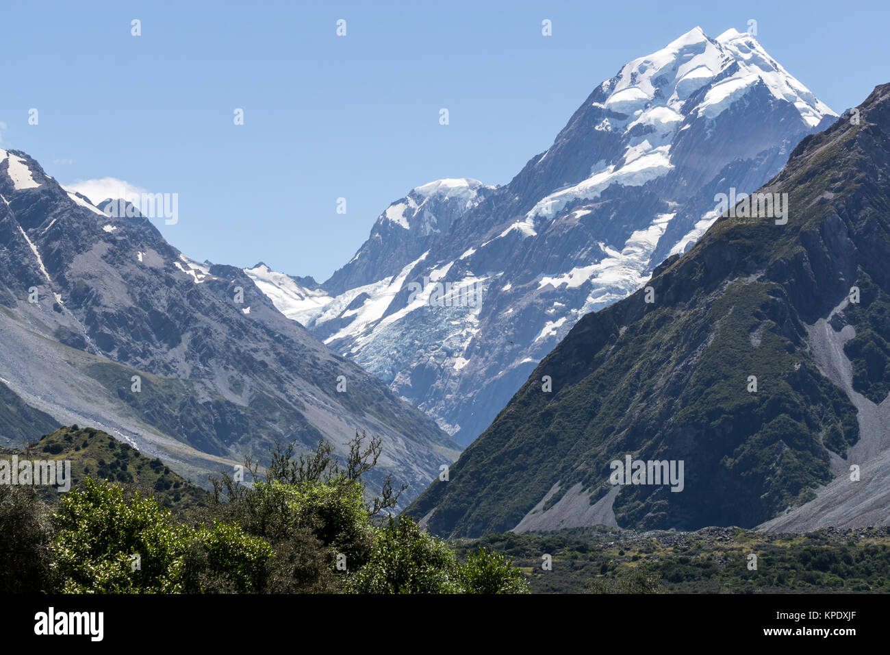 mount cook national park Stock Photo - Alamy