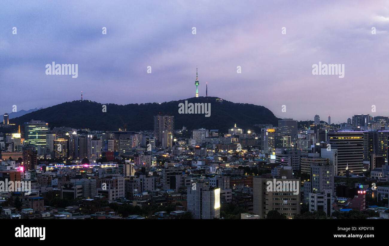 Naksan Park View Stock Photo - Alamy