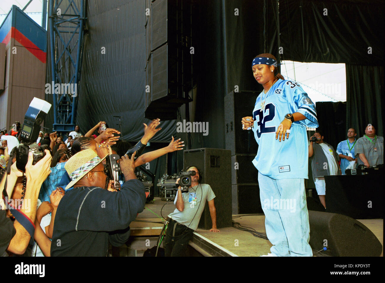 MOUNTAIN VIEW, CA - 2000: Da Brat at the KMEL All-Star Summer Jam in ...