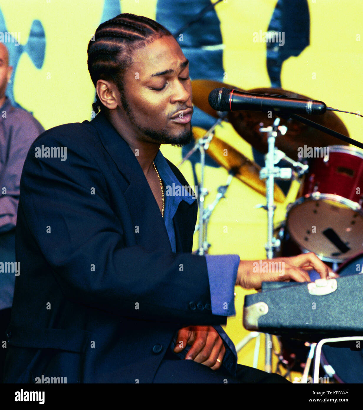 D'Angelo at the KMEL All-Star Summer Jam in Mountain View, CA. August ...