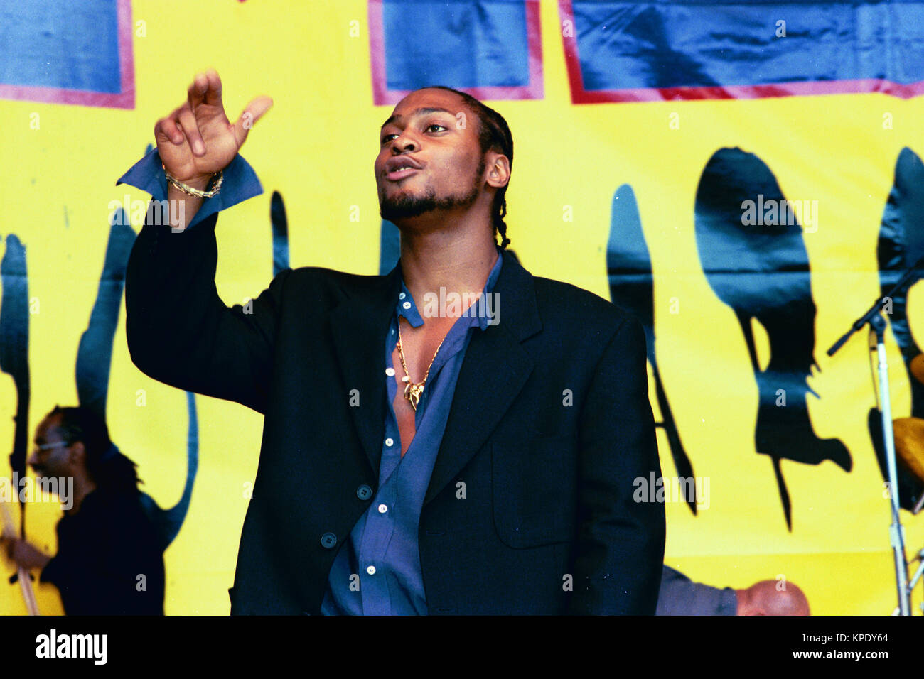 D'Angelo at the KMEL All-Star Summer Jam in Mountain View, CA. August ...