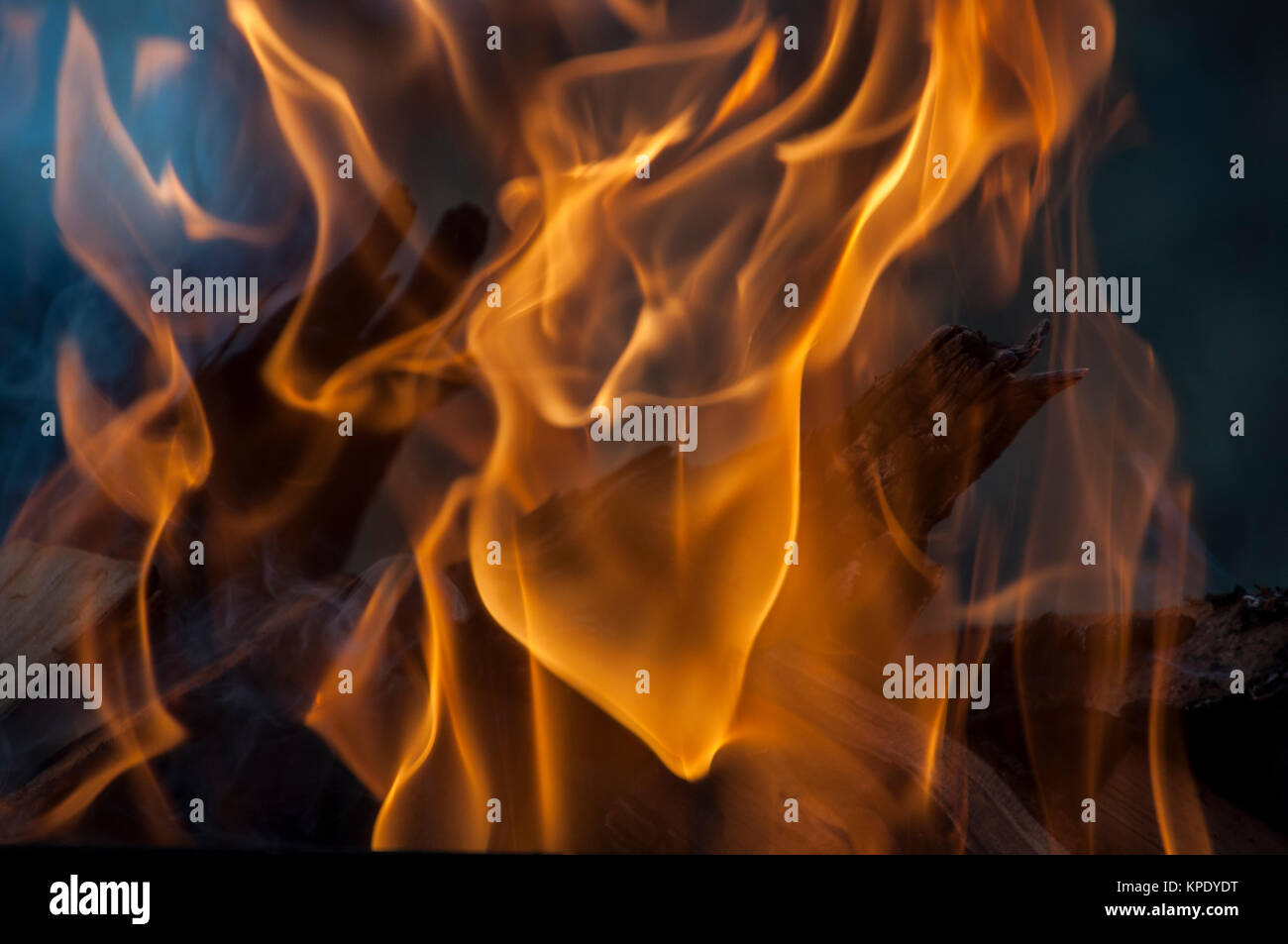 Wood burning beautiful flames close hi-res stock photography and images ...