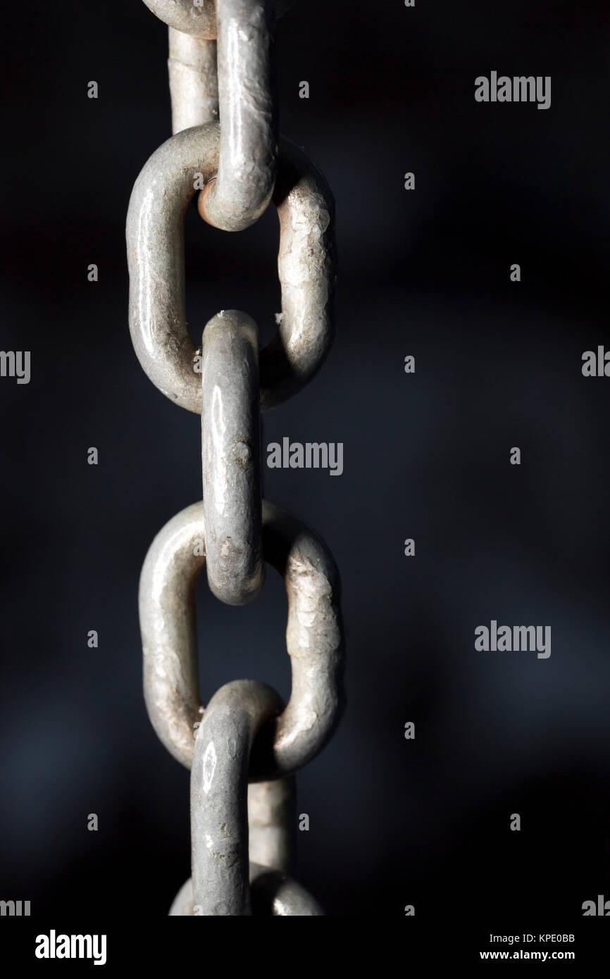 Chain Close Up Stock Photo - Alamy