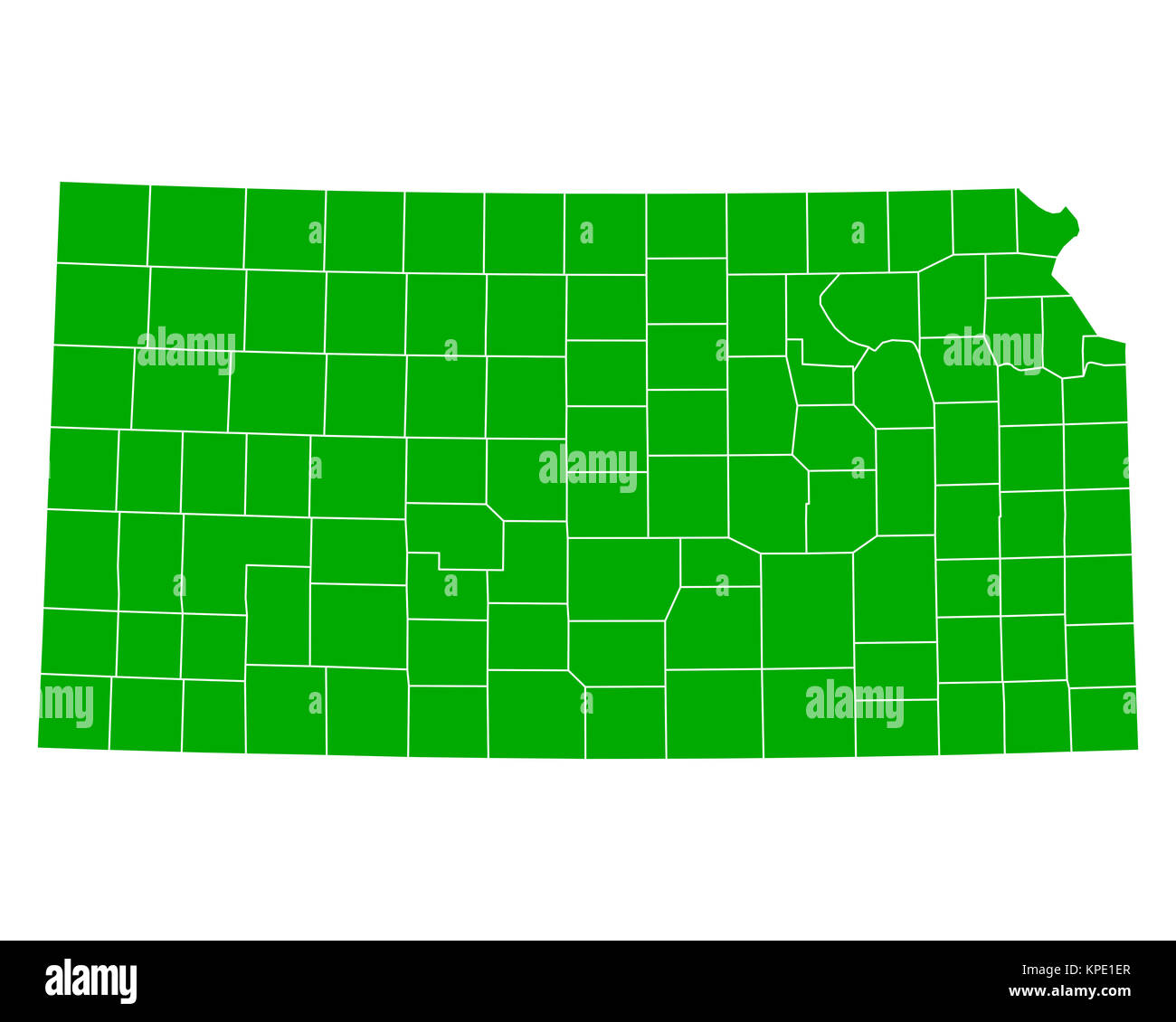 Kansas state line hi-res stock photography and images - Alamy