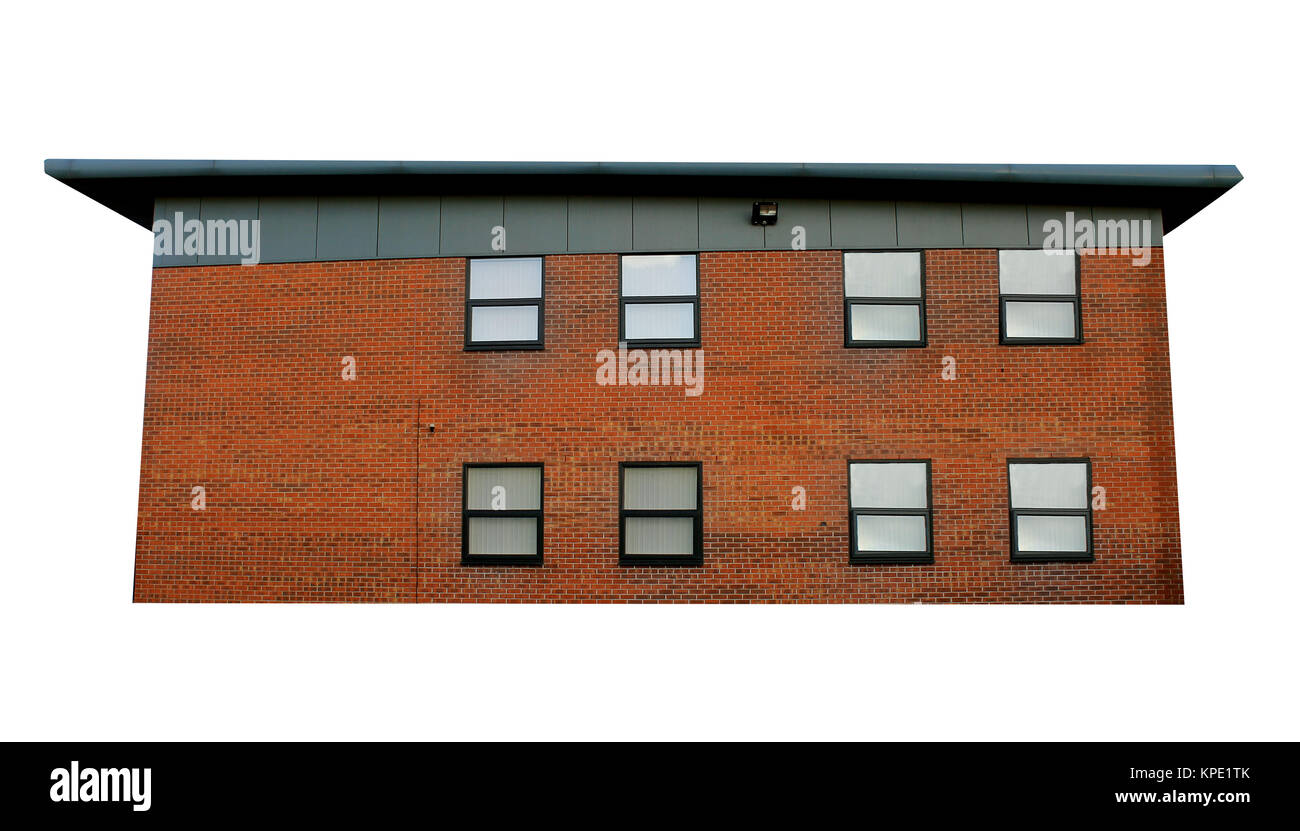 Exterior view modern building Cut Out Stock Images & Pictures - Alamy