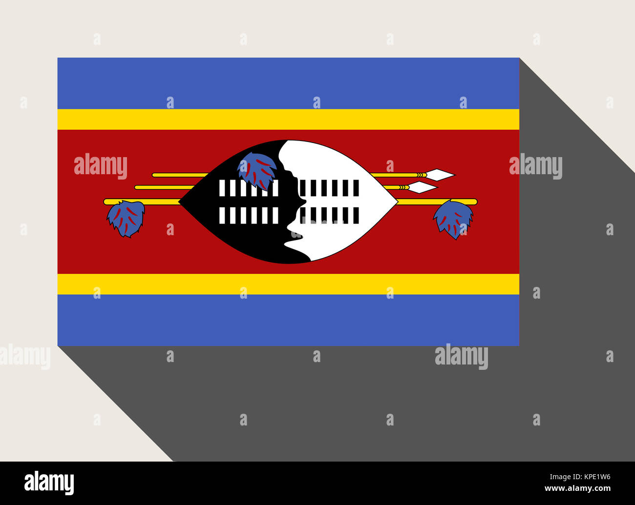 Map of swaziland isolated hi-res stock photography and images - Alamy