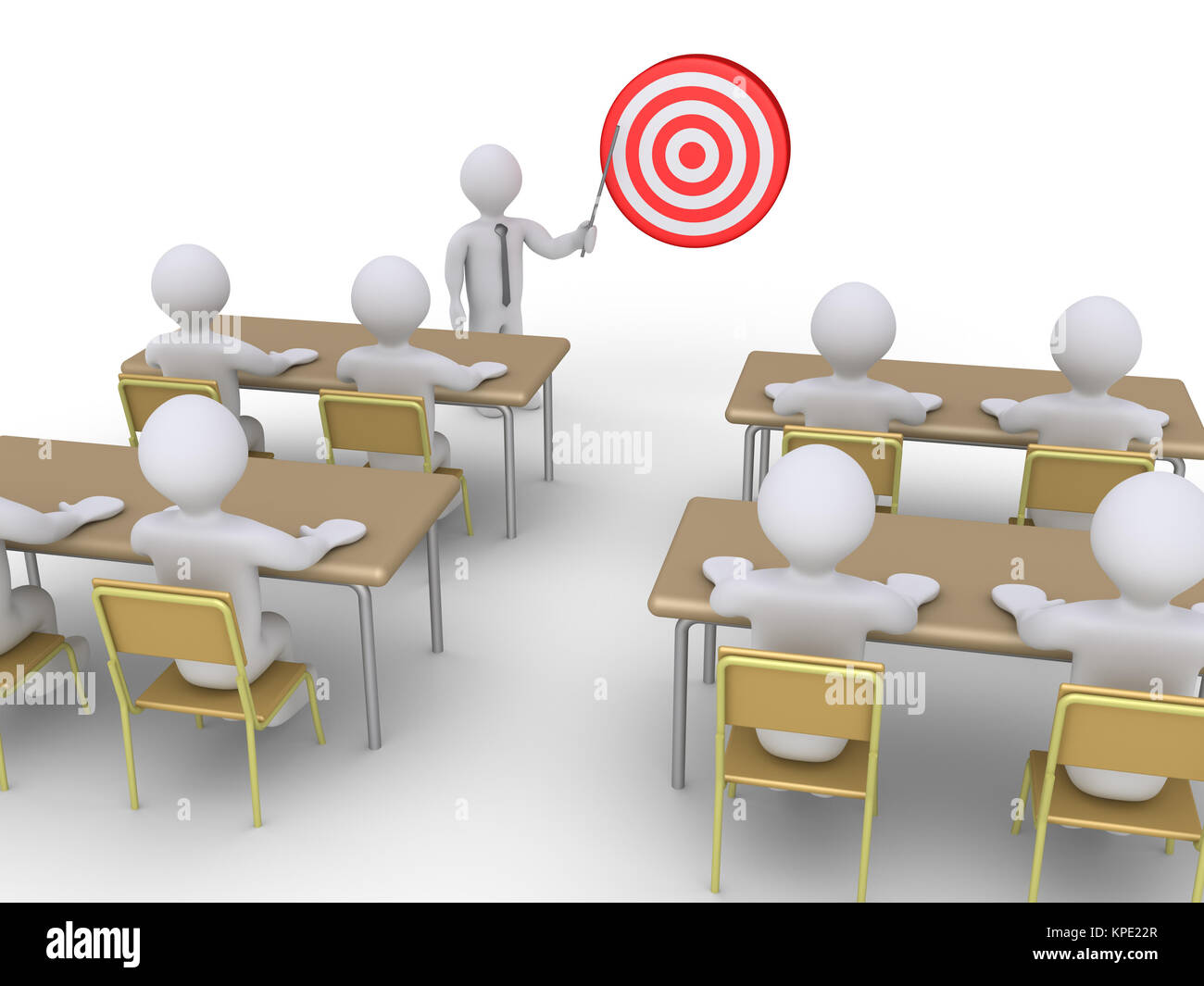 Presentation audience 3d model hi-res stock photography and images - Alamy