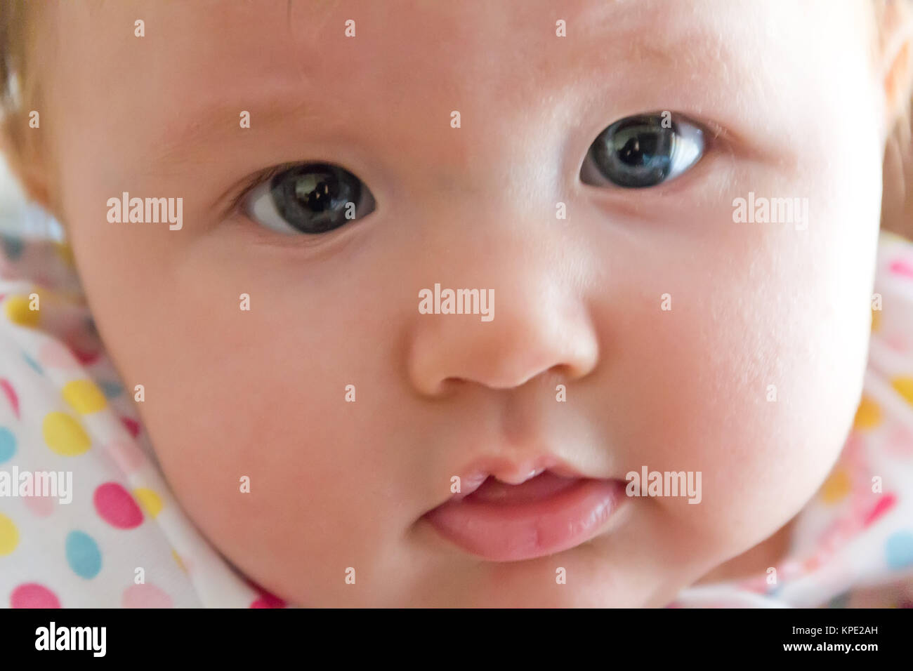 Cute newborn infant Stock Photo - Alamy