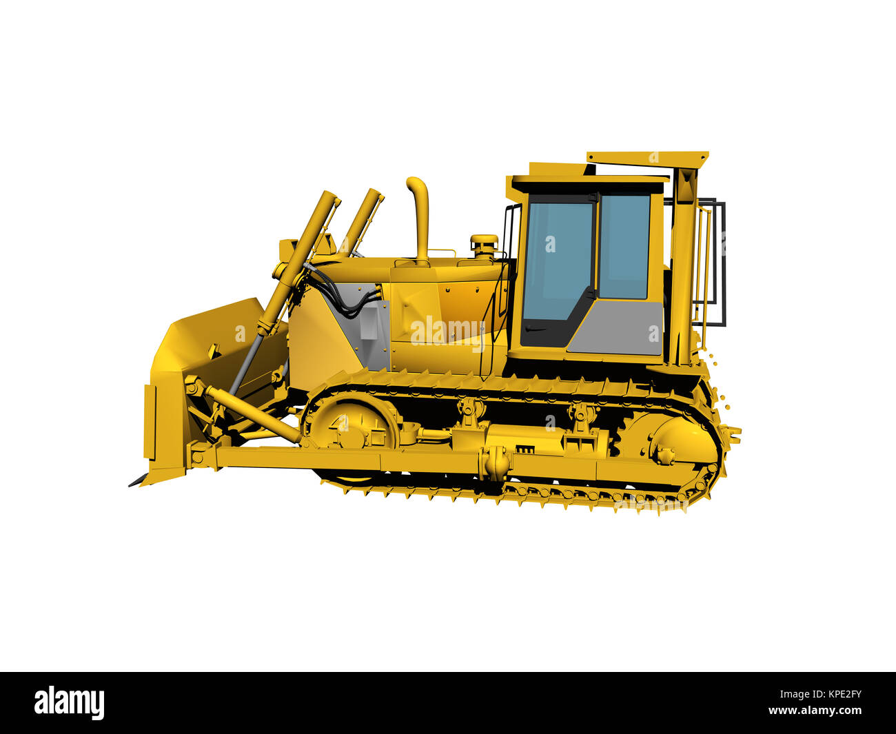 Bulldozer caterpillars hi-res stock photography and images - Alamy