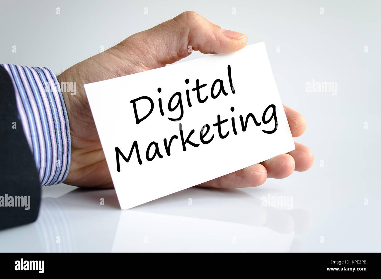 Digital marketing text concept Stock Photo - Alamy
