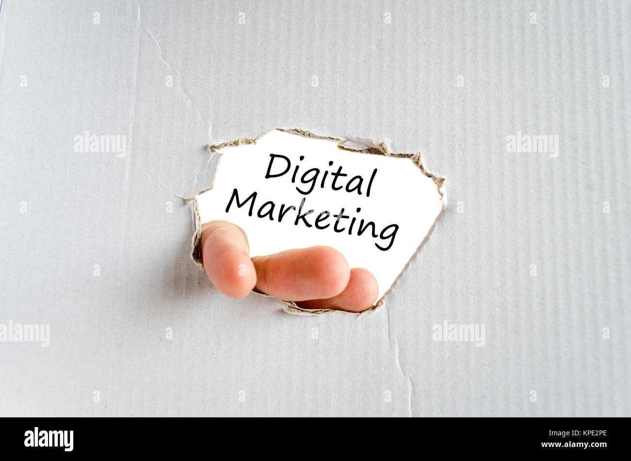 Digital marketing text concept Stock Photo - Alamy